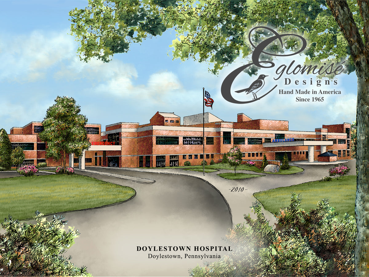 Doylestown Hospital – Eglomise Designs