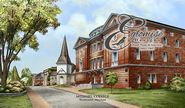 McDaniel College ~ Alumni Hall – Eglomise Designs